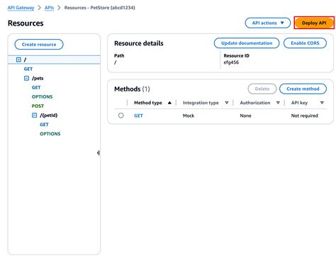 教程通过导入示例创建 REST API Amazon API Gateway