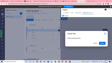 Tool Tip Is Showing Behind The Modal Monday Apps Developers Monday Community Forum