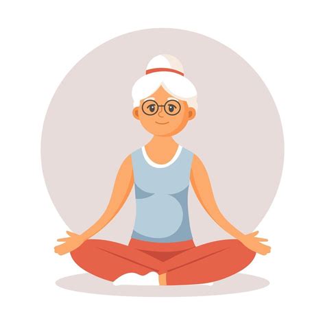 Elderly Lady Cartoon