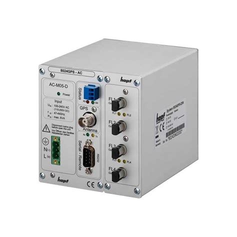 Hopf Din Rail Time Server Module Din 8024gps