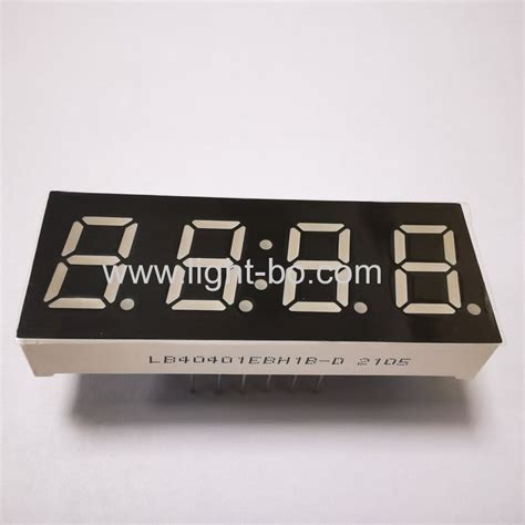 매우 밝은 파란색 04 4 자리 7 세그먼트 Led 디스플레이 디지털 타이머 및 온도 표시기 용 공통 음극 제조업체 및 공급