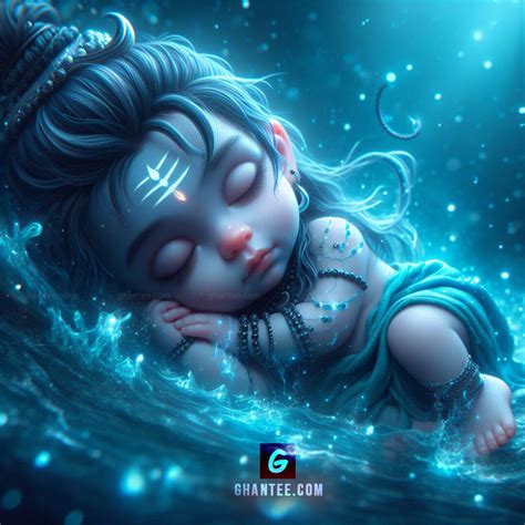 Cute Shiva Good Night Image House Of Ghantee