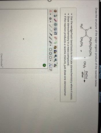Answered: ds [Review Topics] Draw the structure of the major organic product of the reaction ...
