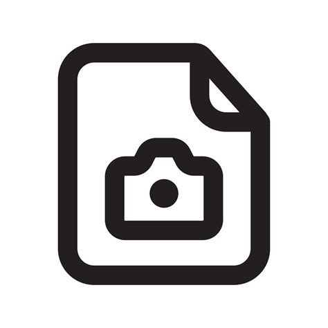 Picture Files Icon With Outline Style 10797003 Vector Art At Vecteezy