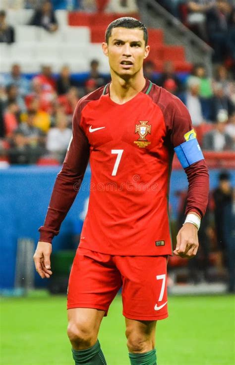 Portugal National Football Team Captain Cristiano Ronaldo Editorial