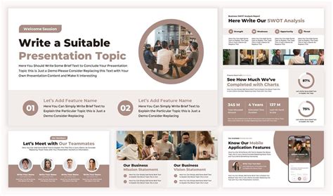 Free Company Profile Ppt Presentation Slide Template