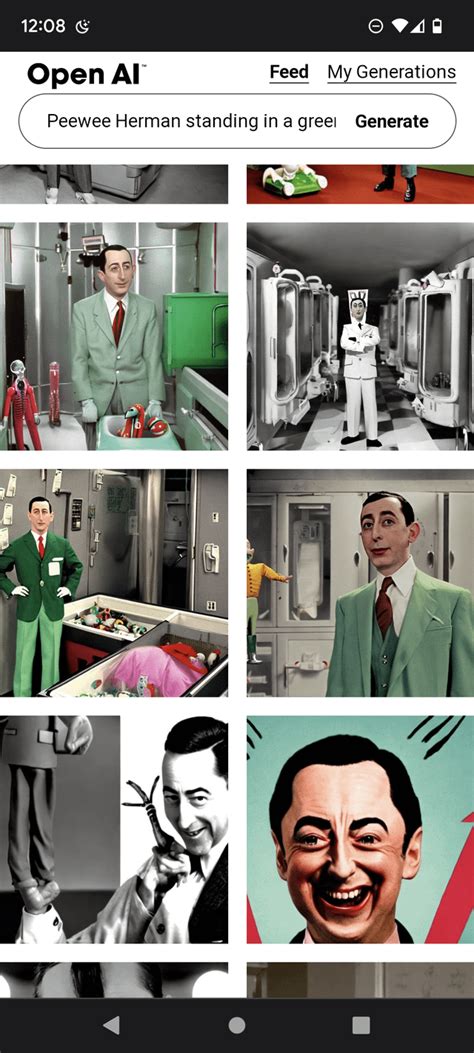 Many Terrifying Pee Wee Hermans Raiart