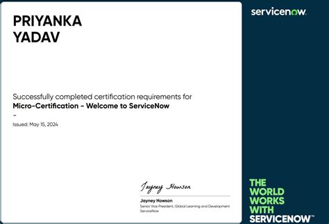 Priyanka Yadav On Linkedin Servicenow Continuouslearning Digitaltransformation