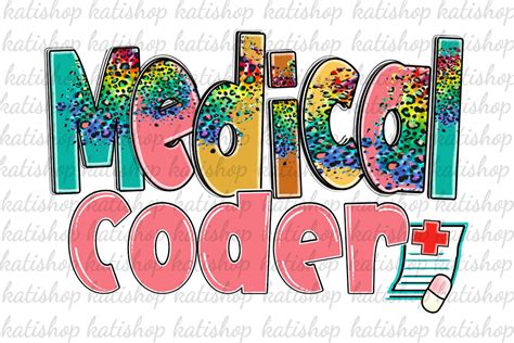 Medical Coder Leopard Png Sublimation Graphic By Katisuisai · Creative Fabrica