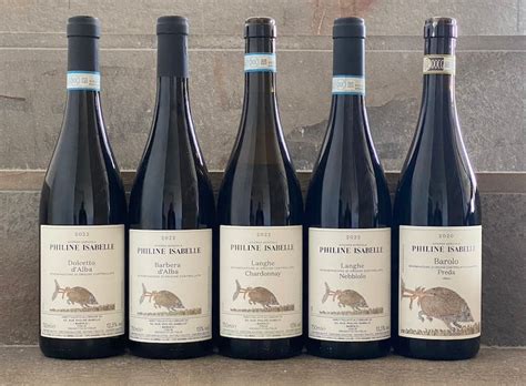 Philine Isabelle Full Tasting Flight Barolo Wine Club