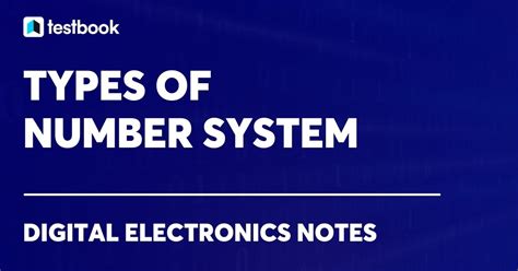 Types Of Number System In Computer Binary Decimal Octal Hexa