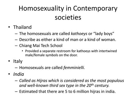 Emergence Of Third Sex Ppt