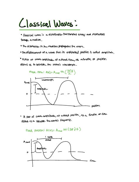 Outline 6 Classical Waves Superposition Principle Light Waves
