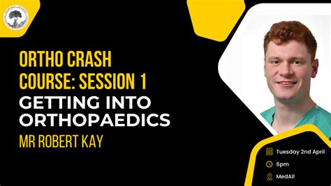 ortho crash course session 1 getting into orthopaedics event listing medall