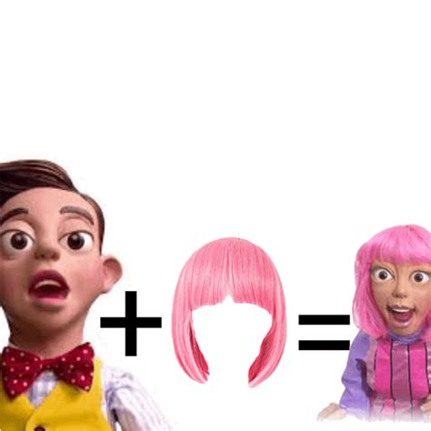 Stingy Pink Wig 2001 Stephanie Rlazytown