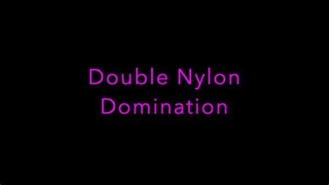Double Nylon Domination Mistress Isadora Clips4sale