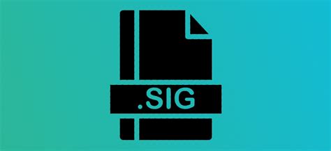Как открыть Sig файл на компьютере Windows 10 и как открыть Sig файл онлайн и на компьютере