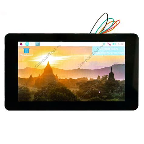 Raspberry Pi 7 дюймовый сенсорный дисплей купить оптом и в розницу в Сompacttool с доставкой по