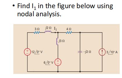Solved Find I In The Figure Below Using Nodal Analysis Chegg