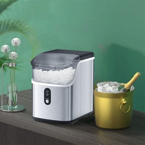 Cowsar 33 Lb Daily Production Nugget Clear Ice Portable Ice Maker
