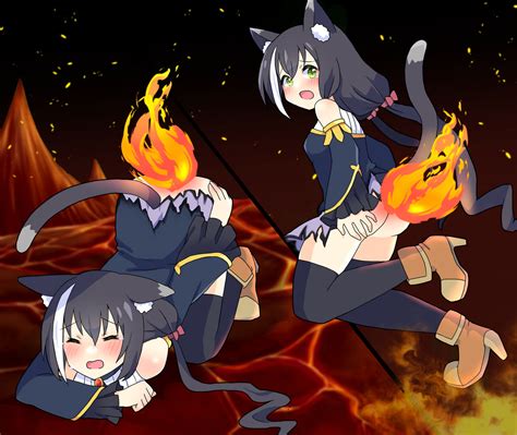 Kyaru S Butt On Fire By Randombuttonfireuser On Deviantart