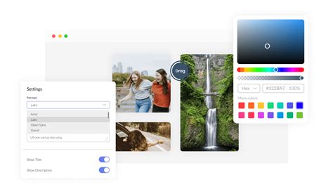 image grid slider free and works on any website