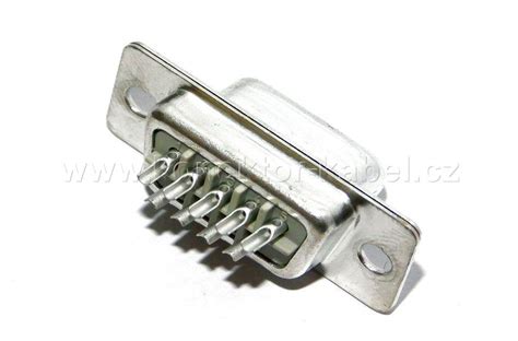 D Sub 9f Kabelový Pájecí Harting Konektory D Sub A Hd D Sub