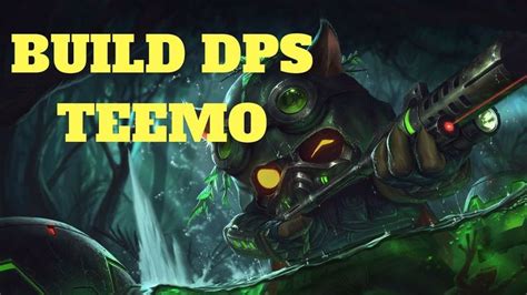 Build Teemo Dps Comic Book Cover League Of Legends Comic Books