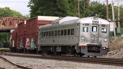 Mid Coast Rail Service Budd Rdc On Csx M426 6232023 Youtube