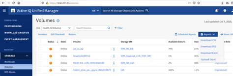 Active Iq Unified Manager 98 Custom Reporting Using Excel Netapp Community