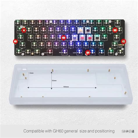 Sikakeyb Sk1 Tabard Translucent Keyboard 3 Mode Rgb Bt Backlit Wireless Hot Swappable Gaming