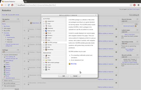Moodle Scorm Package Frenchadams