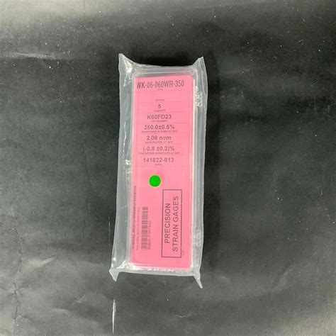 New Micro Measurements Wk 06 060wr 350 Precision Strain Gauge Lot
