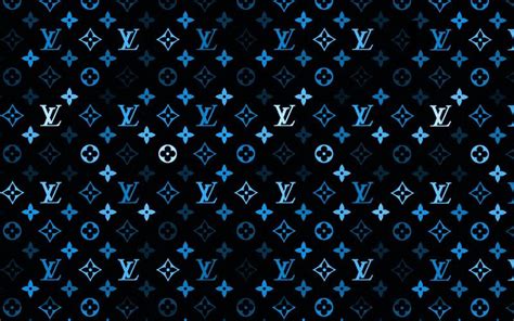 Blue Monogram Louis Vuitton Pattern Louis Vuitton Iphone Wallpaper