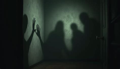 Shadows And Spirits Shadows On The Walls Moving And Forming Dark