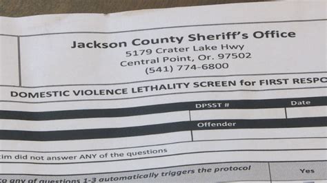 Deputies Use Lethality Screening When Assessing Domestic Violence Risk