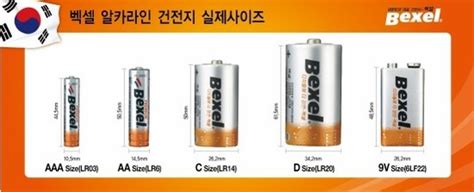 🐔 [건전지]건전지 사이즈로 본 종류 圭 네이버 블로그