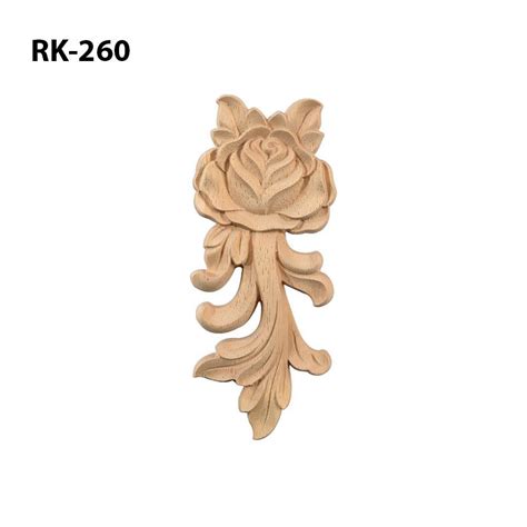 Мебелни апликации от дърво с рисунка на рози в Naturtrend Shop