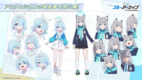 Blue Archive Anime Reveals Staff Information Character Designs Anime