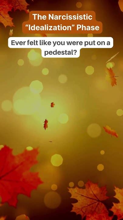 The Narcissistic Idealization” Phase Youtube