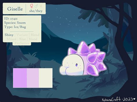 Pkmn Cc Giselle Reference By Faewyllds On Deviantart