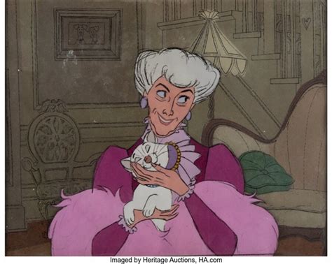The Aristocats Madame Adelaide And Duchess Production Cel Walt Disney
