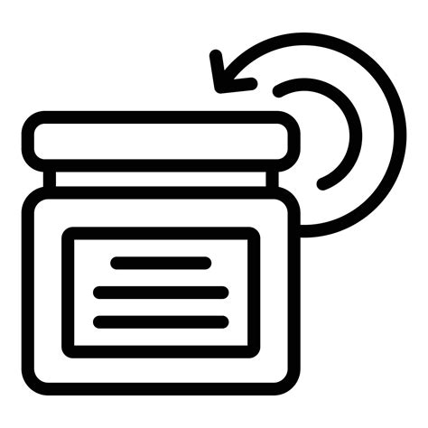 Replace Product Icon Outline Style 15689590 Vector Art At Vecteezy
