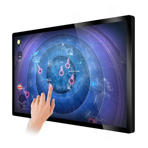 Metal Rugged 43 Inch Pc All In One Computers Touch Screen For Self