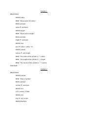 Assignment Docx Problem BEGIN MAIN CREATE Radius PRINT Please Enter The Radius READ
