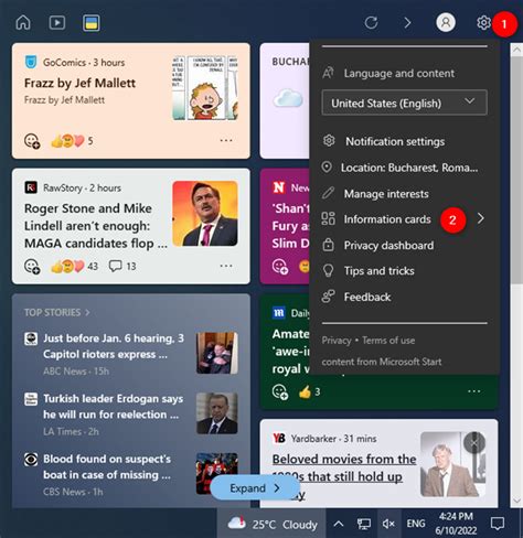 How To Remove Weather From The Taskbar In Windows Digital Citizen