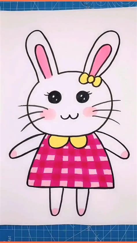 How To Draw A Rabbit Easy Drawing Tutorials Desenhos Desenho