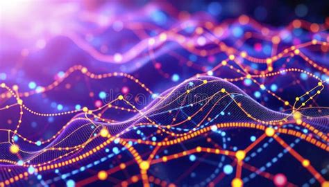 Data Fabric Analytics Artificial Intelligence Technology Background