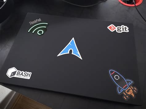 i finally received my new thinkpad i m so glad to have my own linux