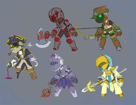 Spiral Knights Armor Ideas By Makingbelieve On Deviantart
